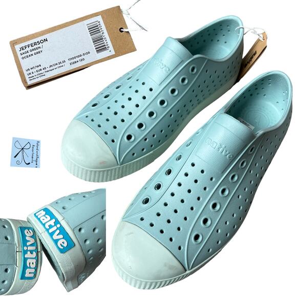 Native | Shoes | Native Jefferson Slipon Shoes Us M7w9 | Poshmark